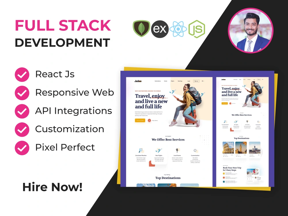 Full stack react developer | Upwork