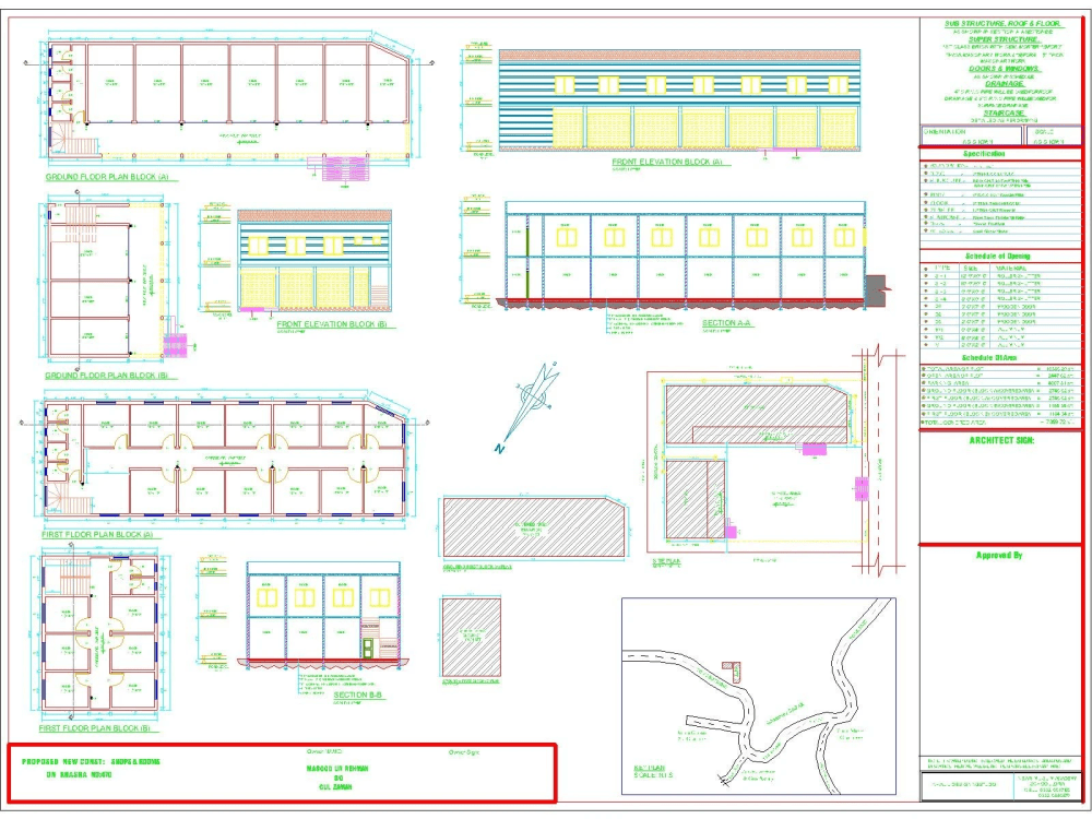 2D Floor plan in AutoCAD | Upwork