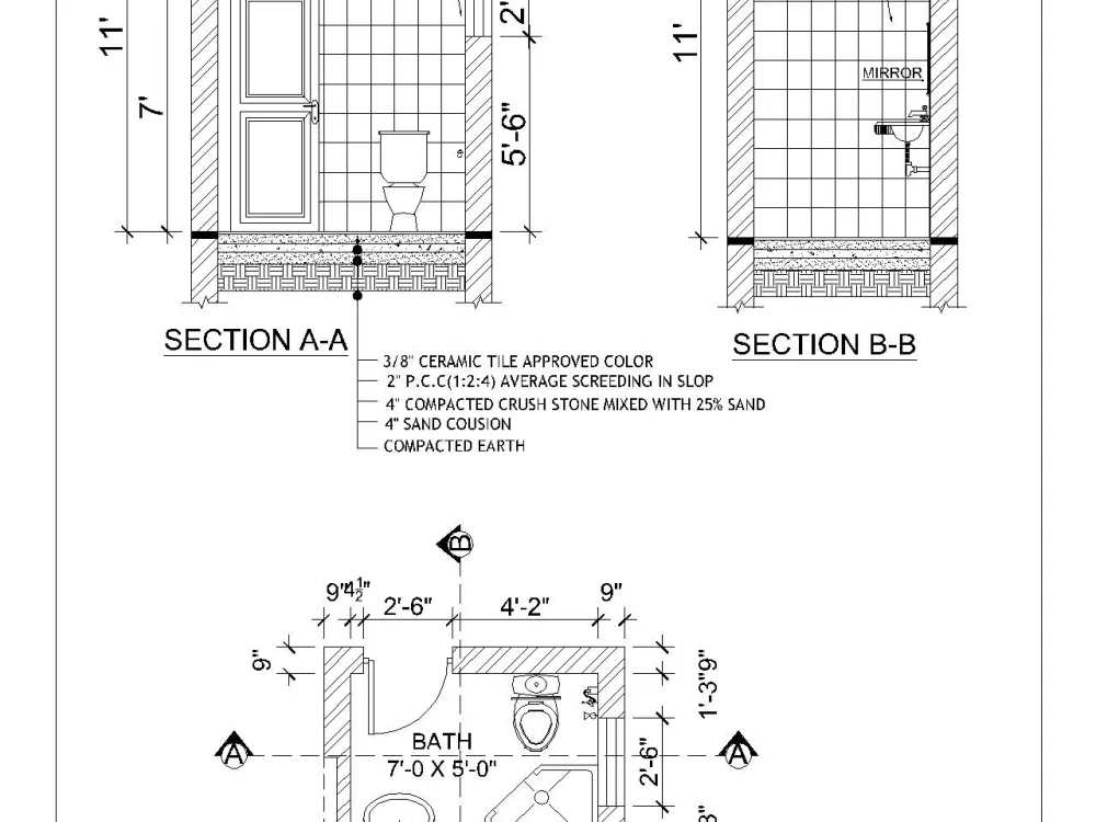 2D Floor plan in AutoCAD | Upwork