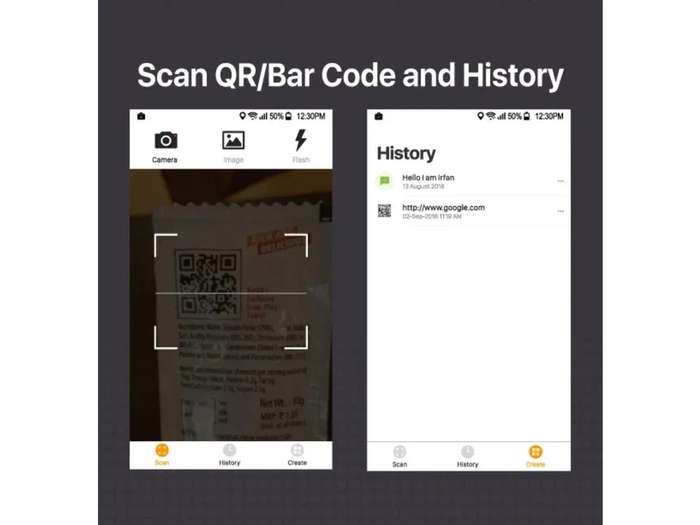 QR and Bar code scanner and generator app | Upwork