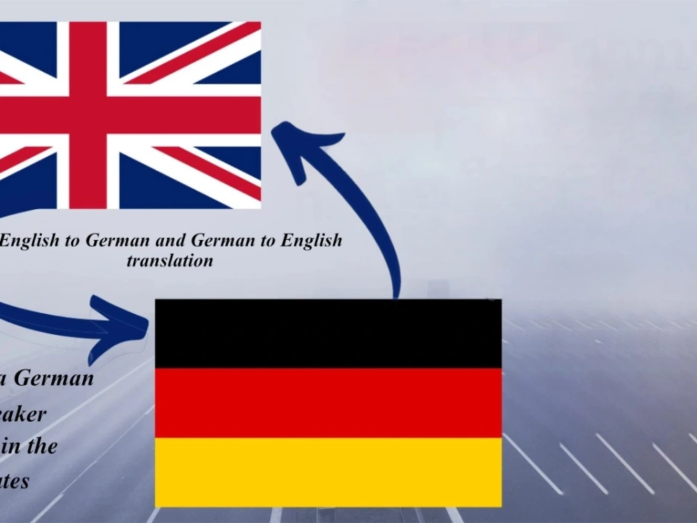 A translation from German to English or English to German | Upwork