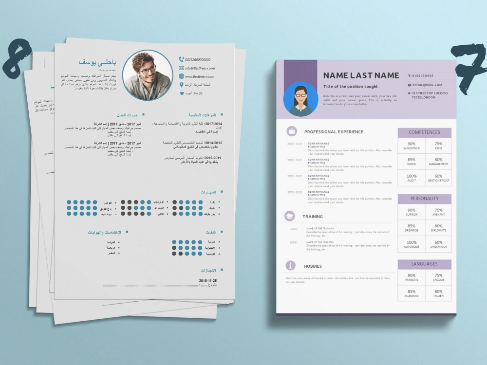 Design a professional resume with help writing it professionally | Upwork