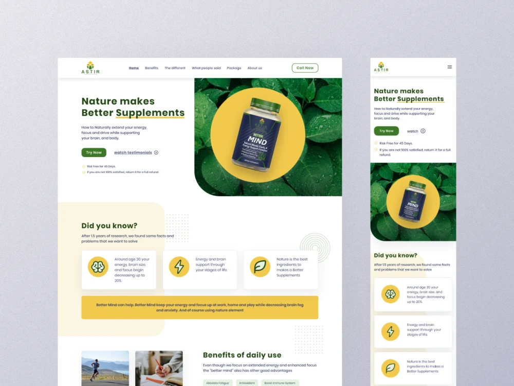 Conversion-Focused Landing Page Design for SaaS | Upwork