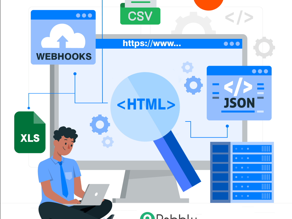 Data of any website into the JSON CSV Excel (Web Scraper) | Upwork
