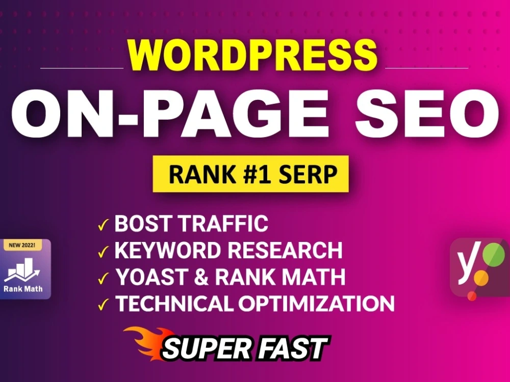 Complete on page SEO optimization service for google ranking | Upwork