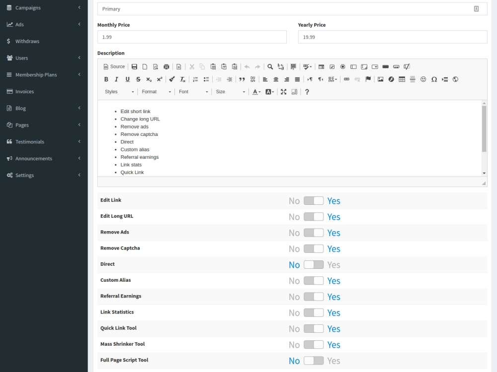 A Monetized URL Shortener Web Application | Upwork