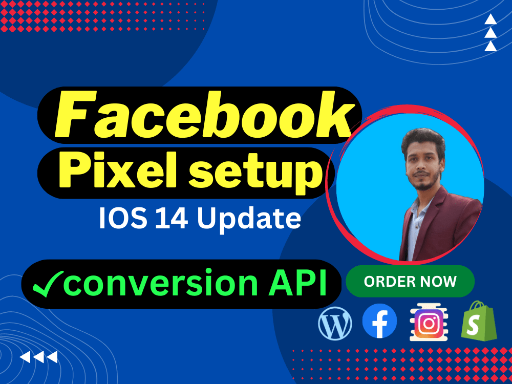 Facebook pixel setup conversion API ios 14 | Upwork