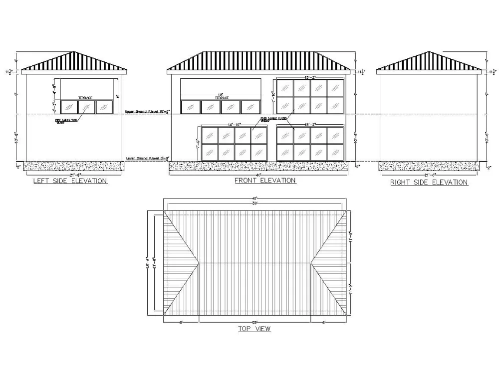 2D layout ,elevations ,sections & 3d Render as well | Upwork