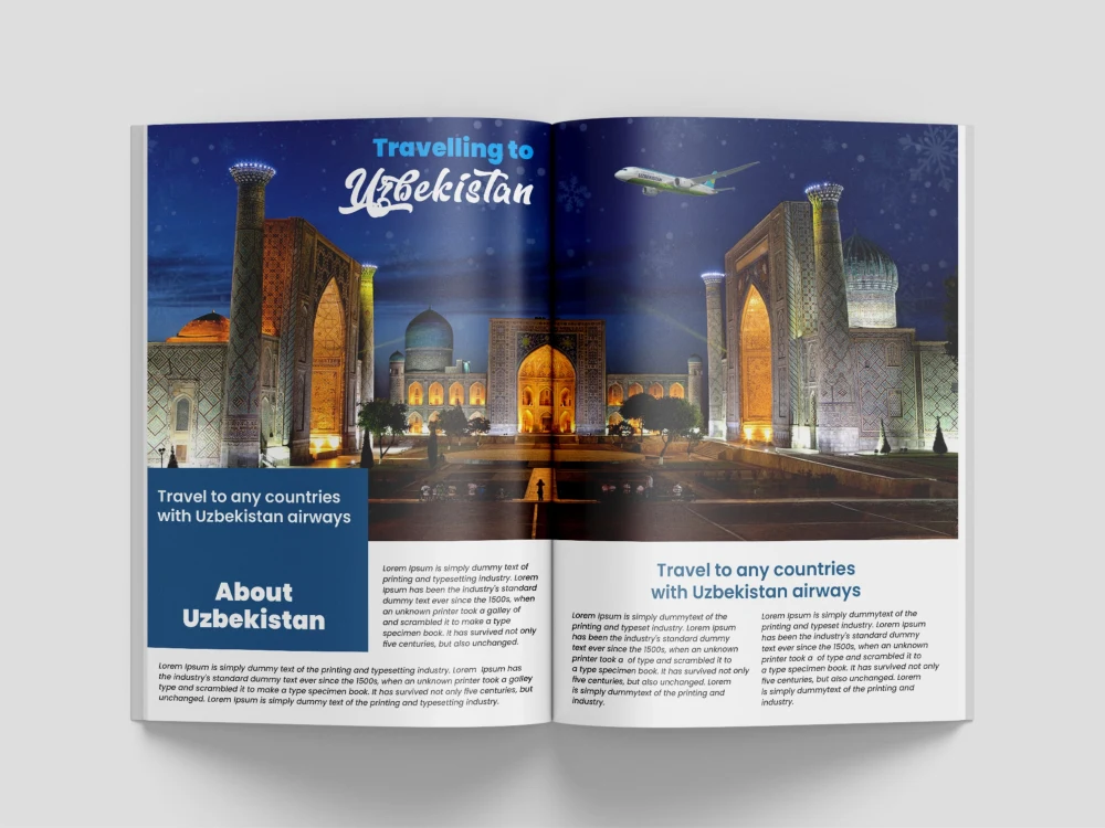 Professional Magazine Travel Catalog design | Upwork