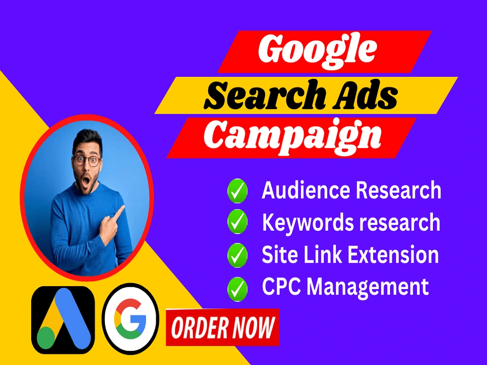 A perfect Google search ads campaign and management | Upwork