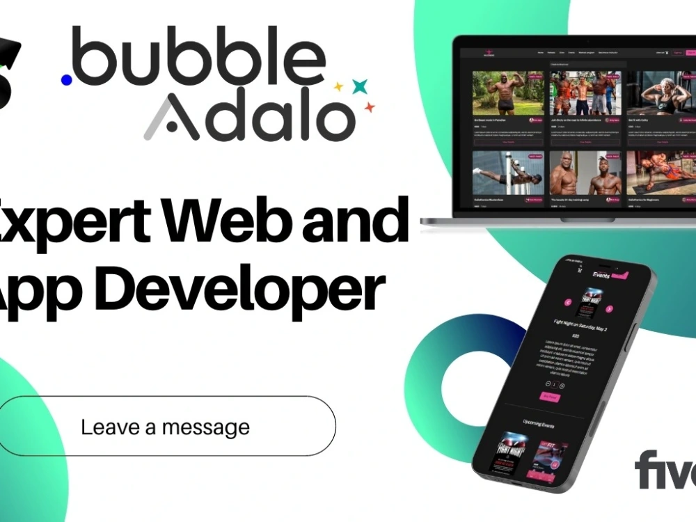 Custom Bubble App Bubble Web App Bubble Website Dev Ai