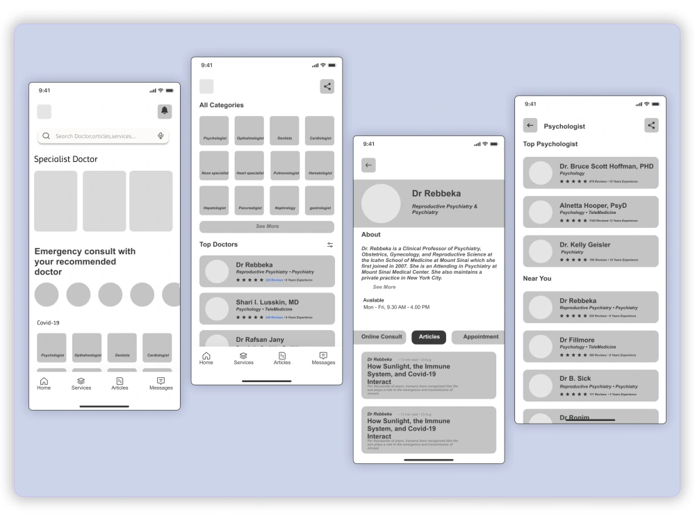 A professional high fidelity design from your wireframes | Upwork