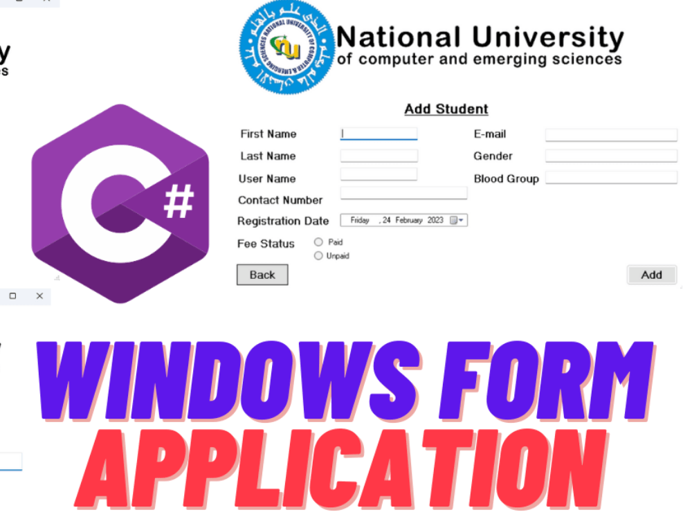 C# windows form app | Upwork