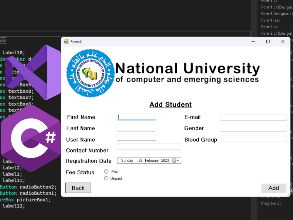C# windows form app | Upwork