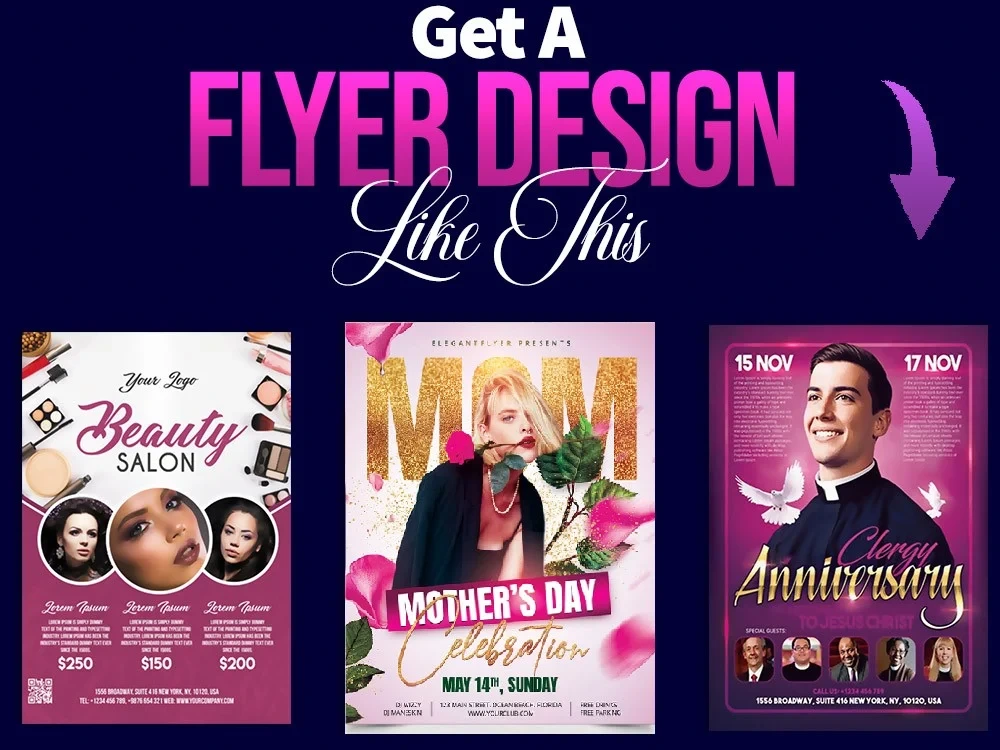Eye-Catching Flyer, Poster, Leaflet or Brochure Design For Your ...