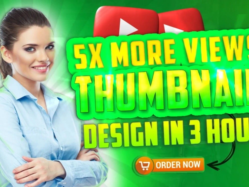Attractive Eye Catchy Professional YouTube Thumbnails in 5 hours | Upwork
