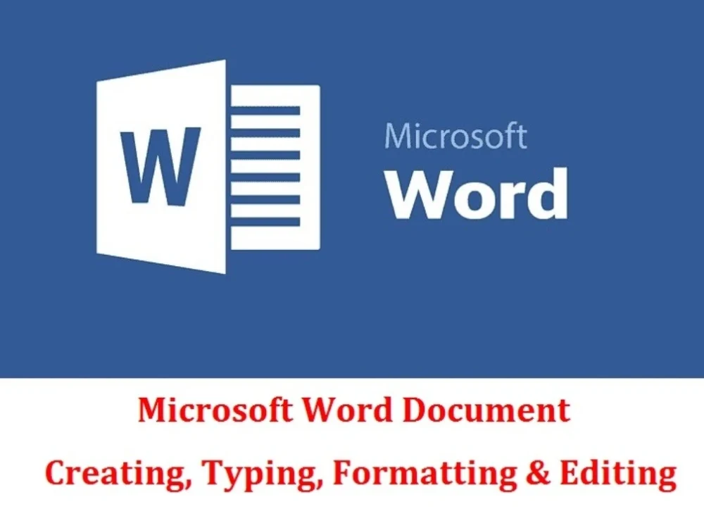 Microsoft word document typing, Proofreading, formatting and editing ...