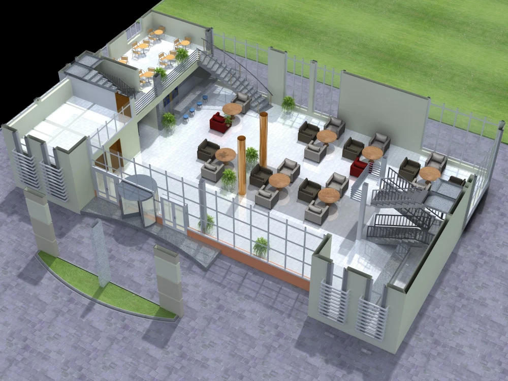 Architectural design plans/layouts, 3d modeling of proposed space ...