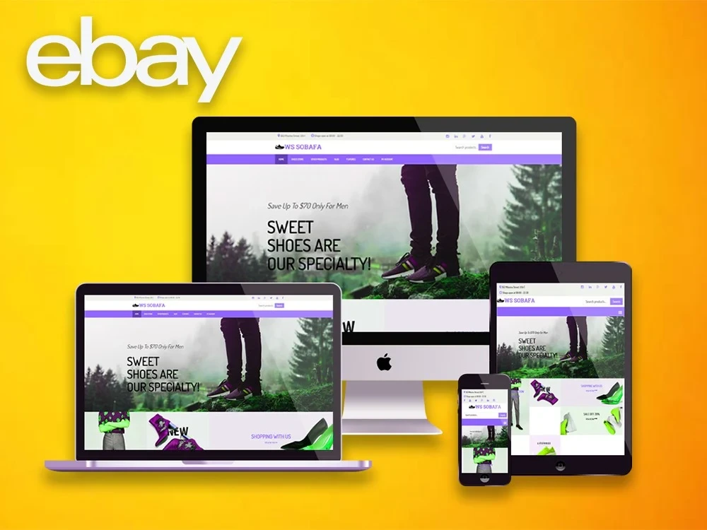 Service of eBay store design, listing template, eBay shop design | Upwork