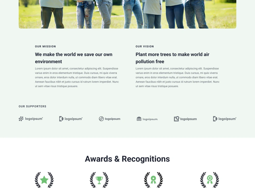 A responsive one-page website | Upwork