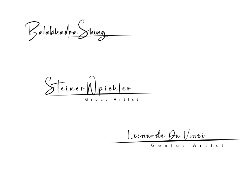 Your handwritten signature into a digital signature logo | Upwork