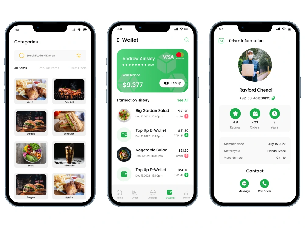 An amazing mobile and web application design in figma | Upwork