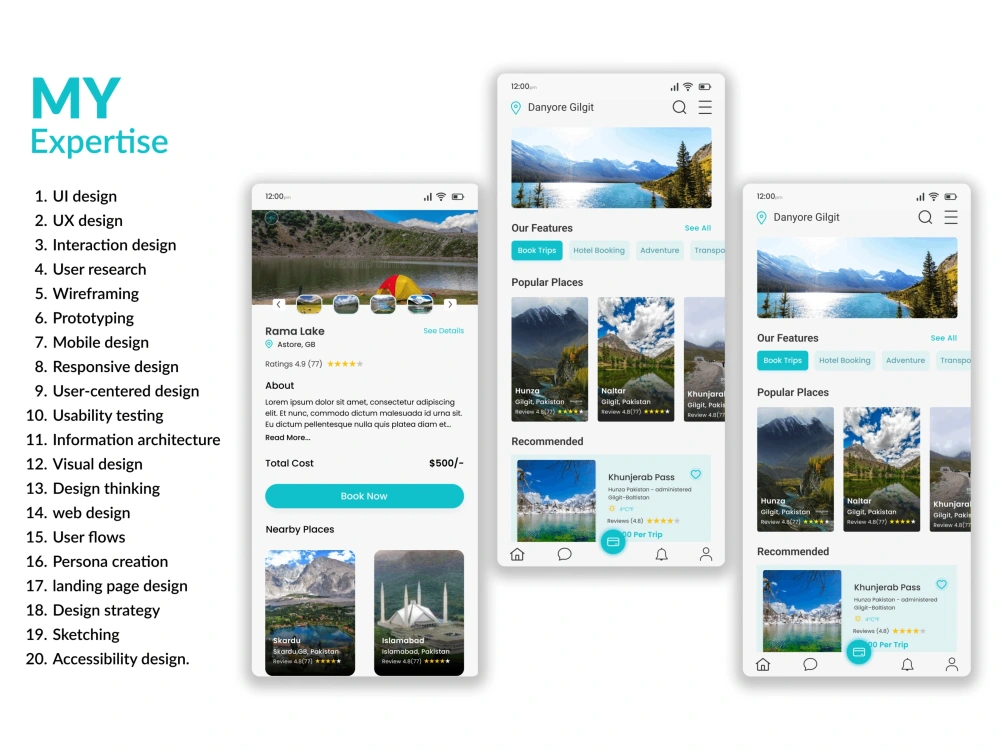 An amazing mobile and web application design in figma | Upwork