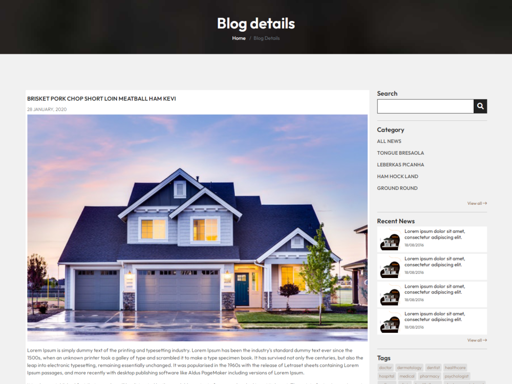 Property Sales & Rental Html, Bootstrap5+ Site Template | Upwork