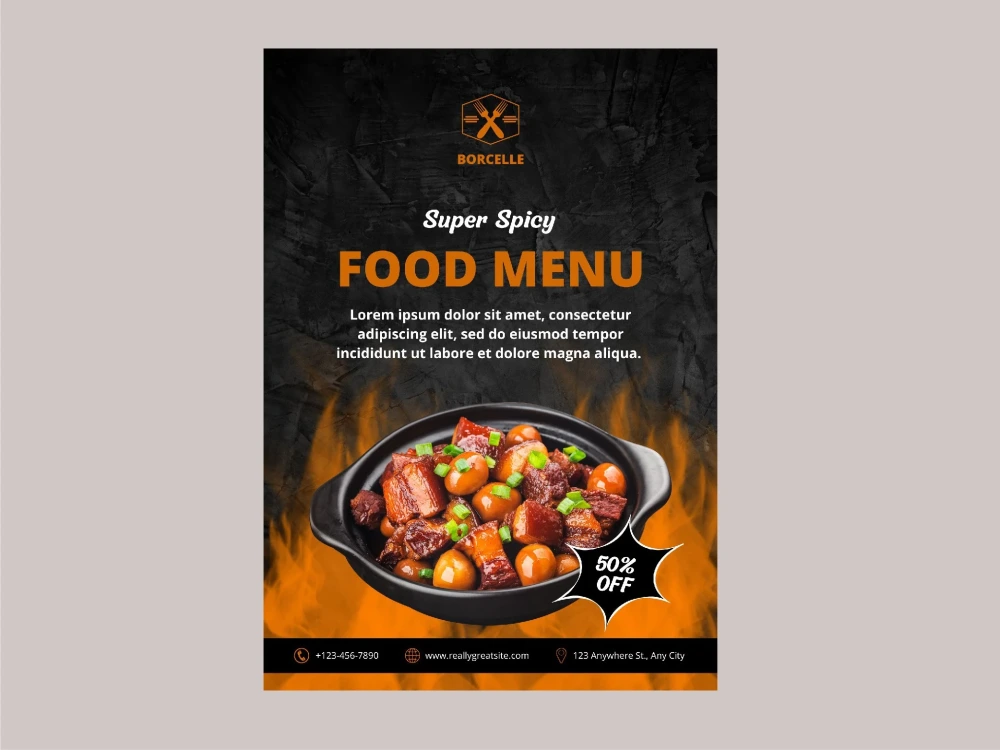 Eye-catching food menu, restaurant menu and menu board design | Upwork