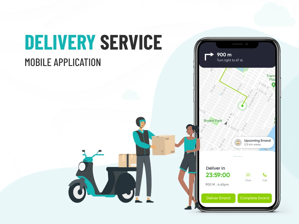 A Delivery Parcel Mobile App for both IOS and Android | Upwork