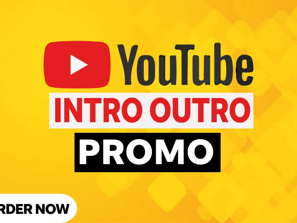 Youtube intro outro video trailer or logo animation | Upwork