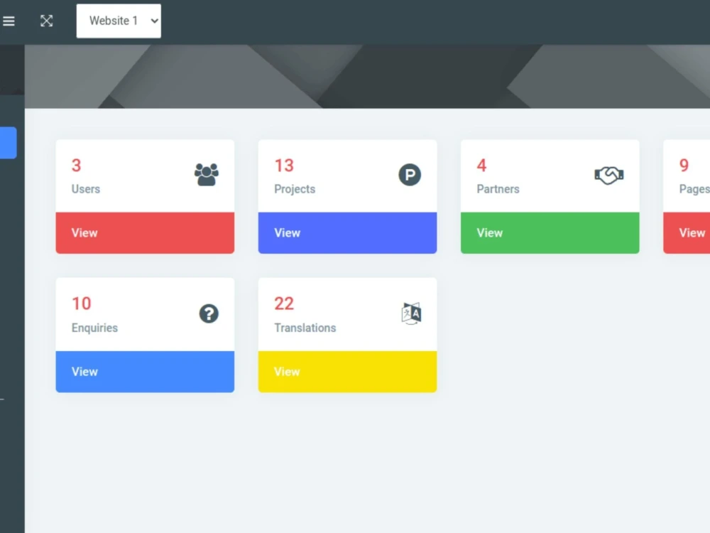 A fantastic customized Admin Panel (backend system) | Upwork