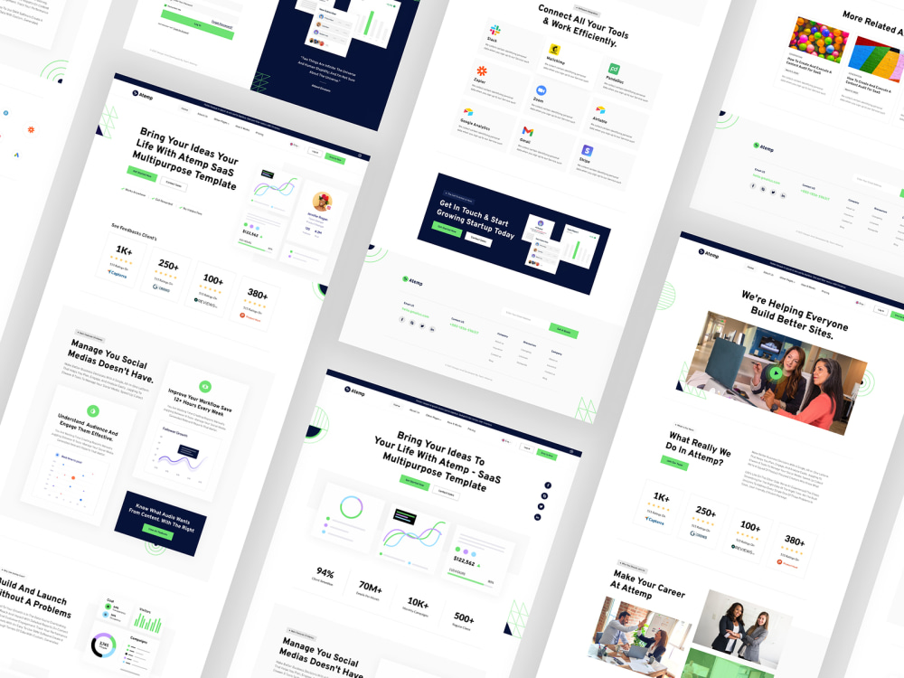 Modern web design, Figma website, Figma Design, PSD Design, UI UX, Landing | Upwork