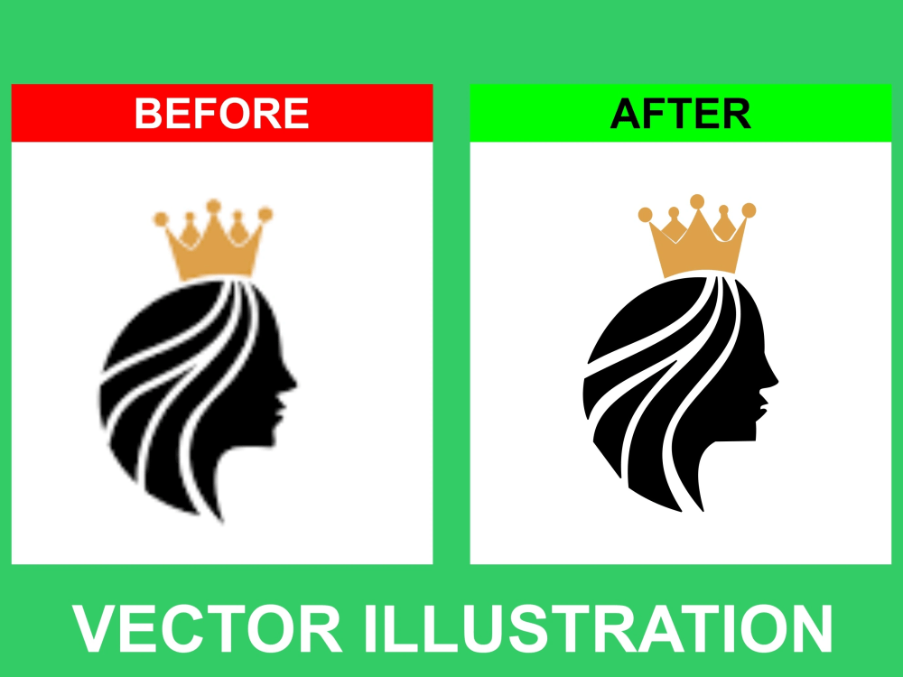 Vector trace any logo or image in a few minutes professionally | Upwork