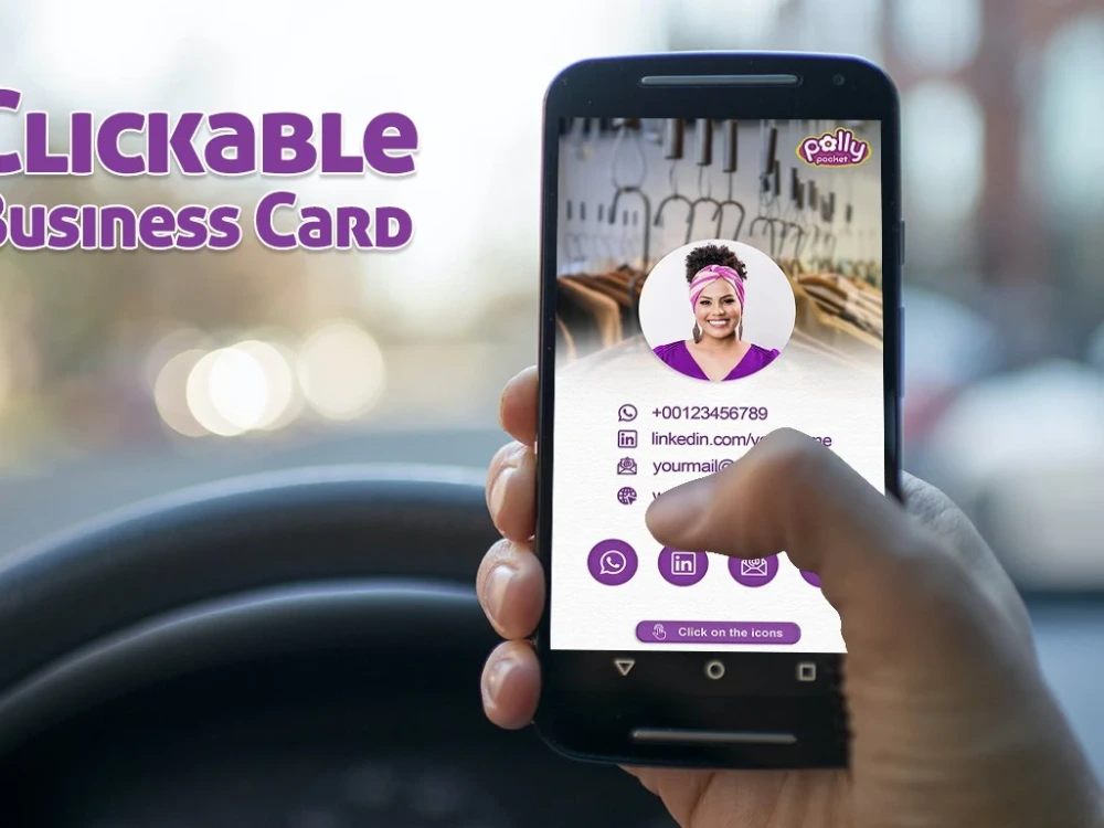 Digital business card, clickable virtual card, or smart card | Upwork