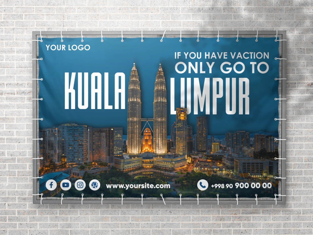 Billboard | signage | poster | roll up banner | bus stop poster | Upwork
