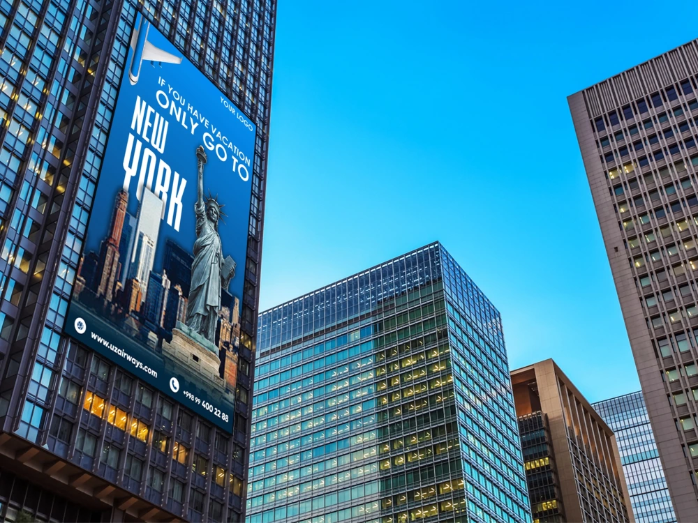 Billboard | signage | poster | roll up banner | bus stop poster | Upwork