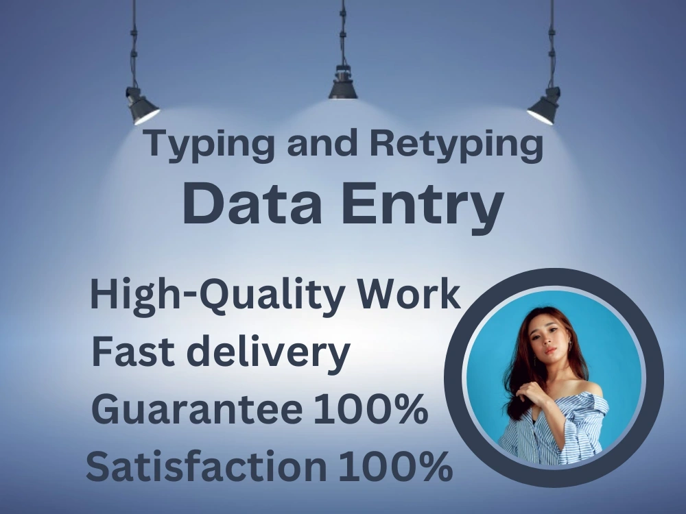 Fast typing, pdf to retype scanned documents, data entry content ...