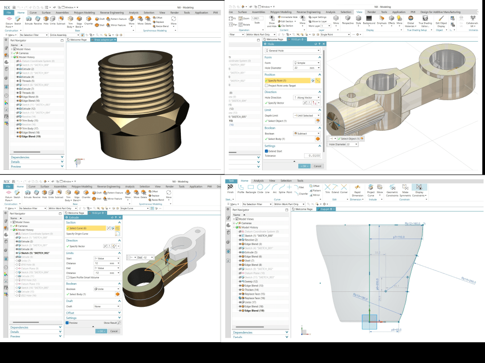 Everything done related to siemens NX CAD (Unigraphics UG CAD) | Upwork