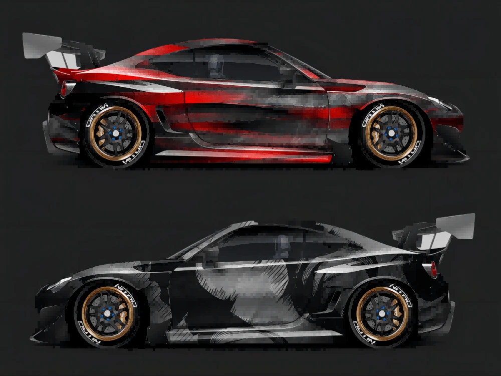 A professional racing logo | Upwork