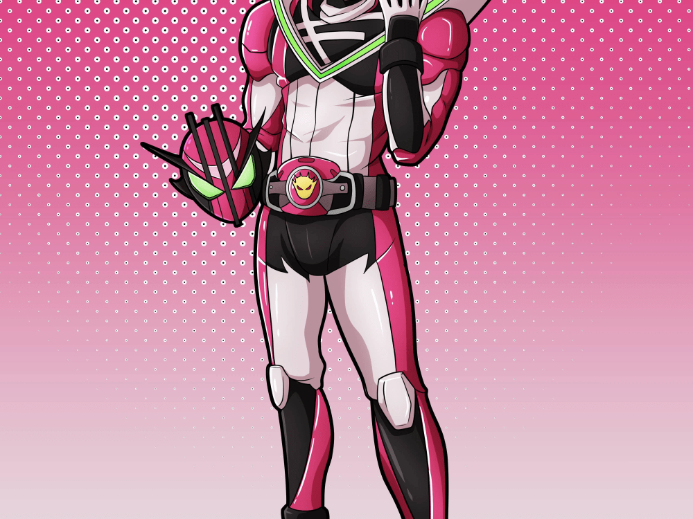 Turn you into kamen rider anime character with my style | Upwork