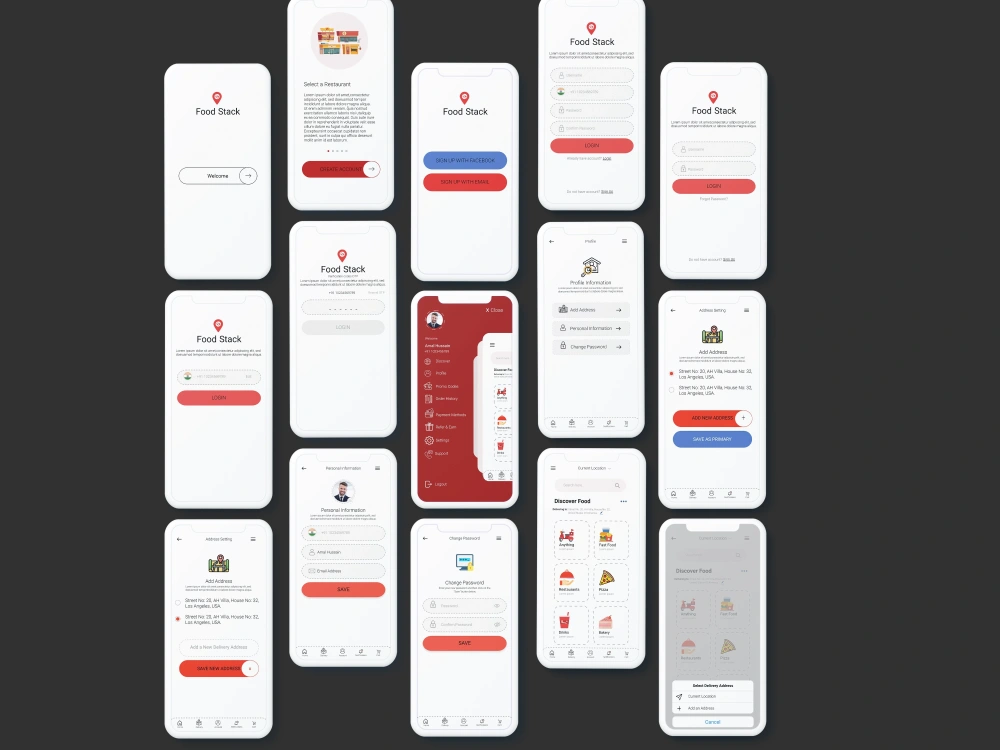 UI apps, website, landing page design, wireframe and clickable ...