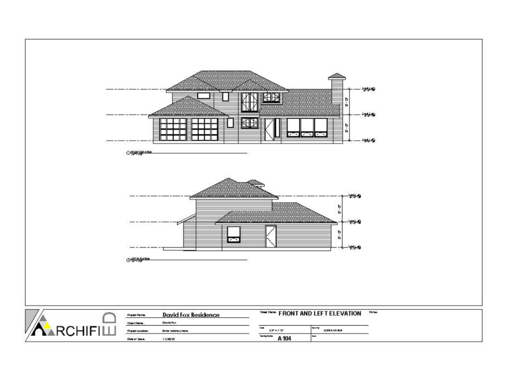Architectural Building permit Drawings in Chief Architect/Archicad | Upwork