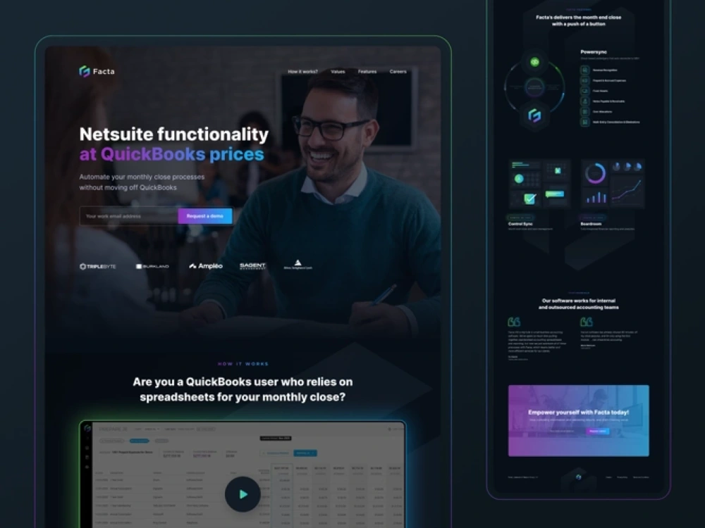 Pixel-perfect Landing Page Design in Elementor | Upwork