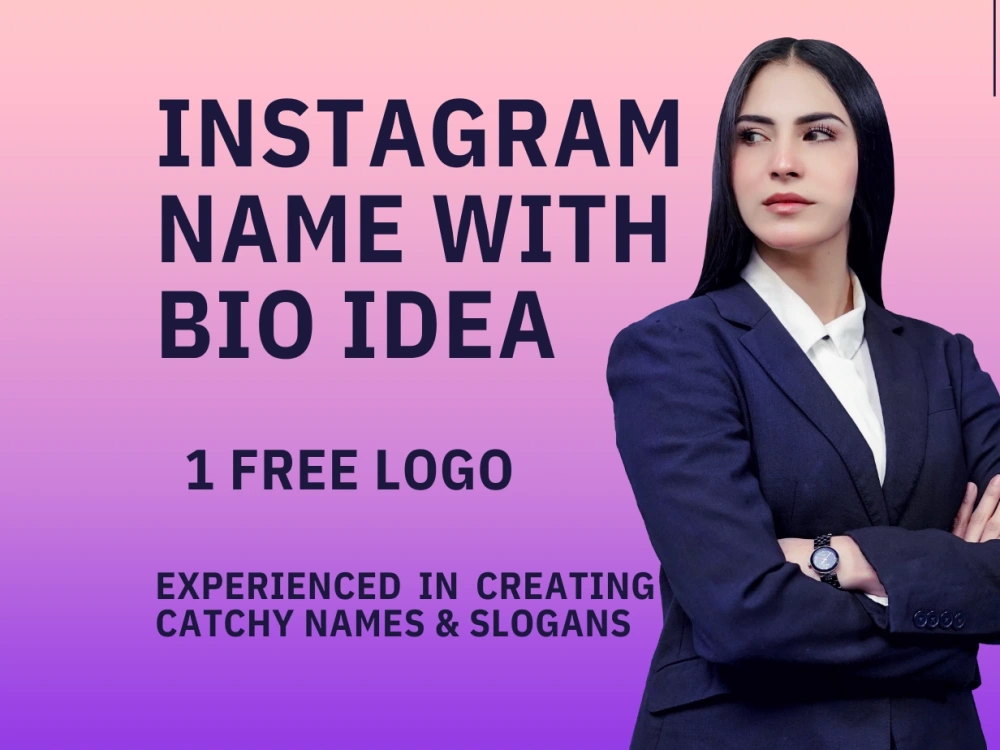 A catchy name for your instagram page with catchy bio | Upwork