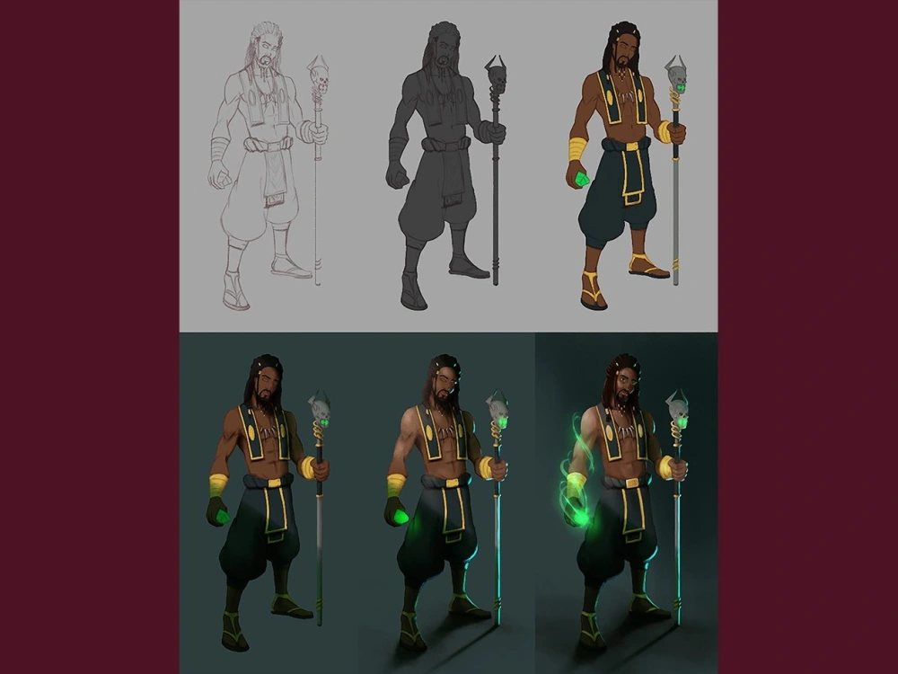 A Professional Character Concept Art & Illustration. | Upwork