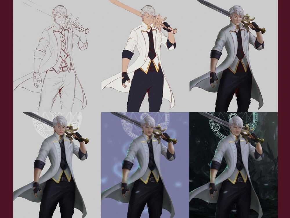 A Professional Character Concept Art & Illustration. | Upwork