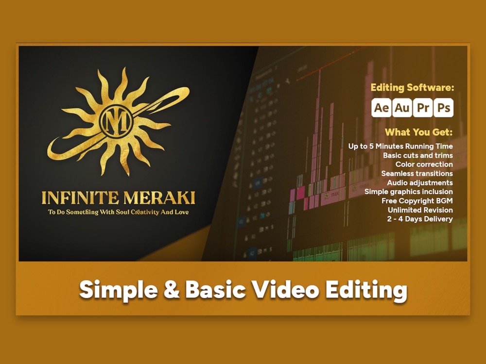 Simple & basic video editing | Upwork