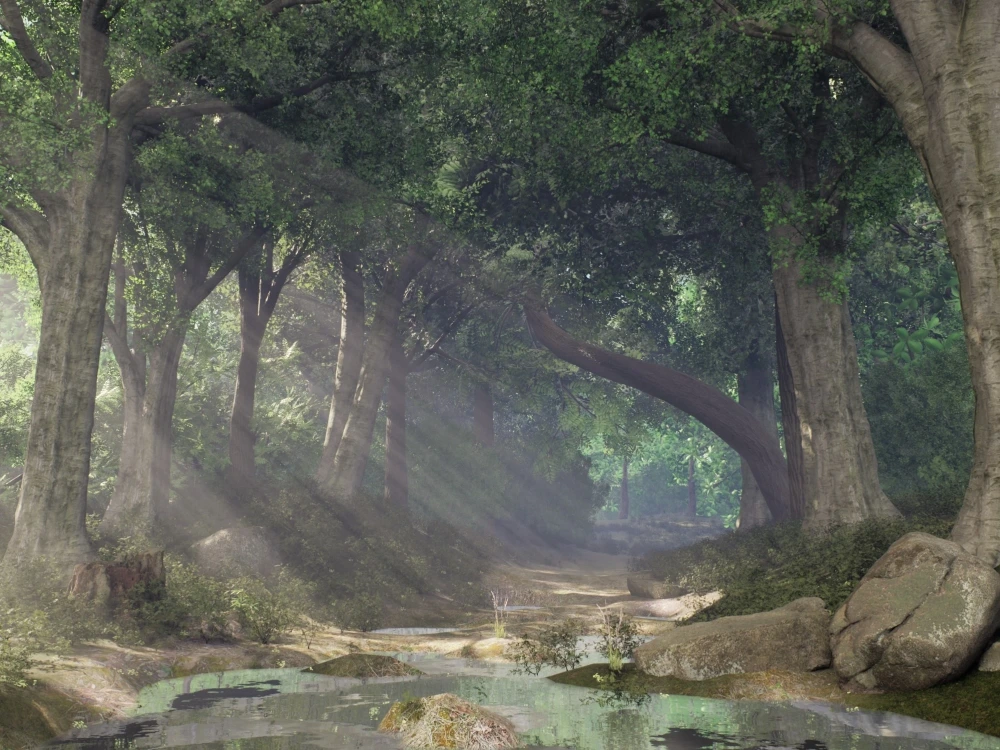 A small scene, created in Unreal Engine 5 | Upwork