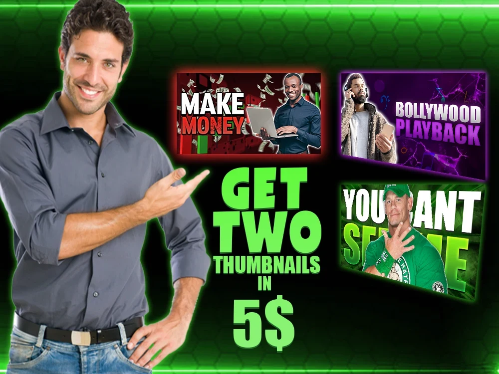 Custom YouTube Thumbnail Design - Increase Your Click-Through Rate | Upwork